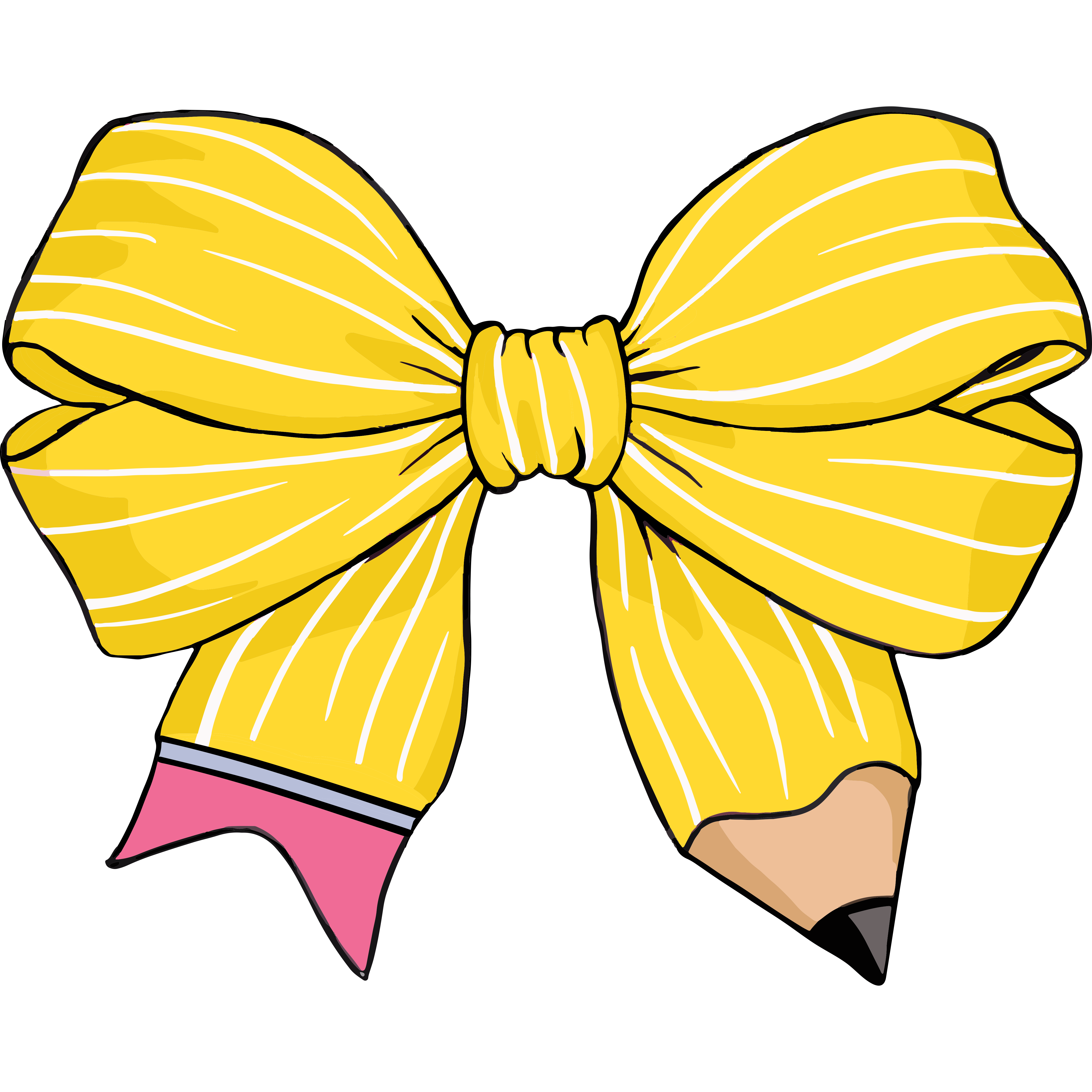 Pencil Pocket Bow – Oh My Goodness Boutique CC