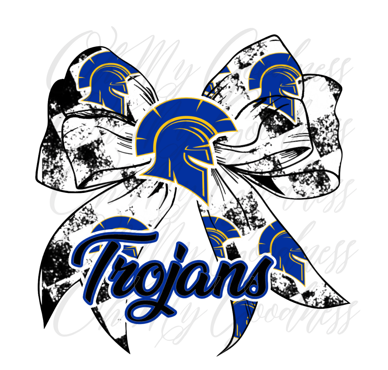 MTO High School Custom Mascot Bow – Oh My Goodness Boutique CC